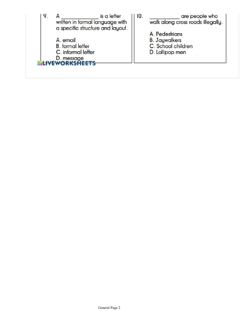 Year 6 word attack 1 worksheet | Live Worksheets