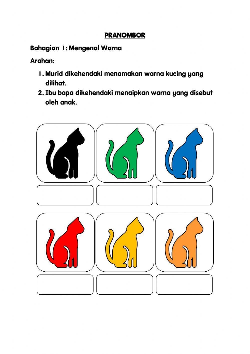 Pranombor | Flora Lim | Live Worksheets