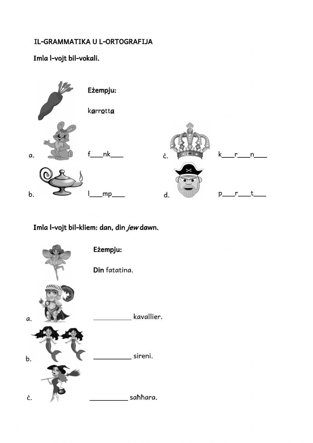Grammatika exercise | Live Worksheets