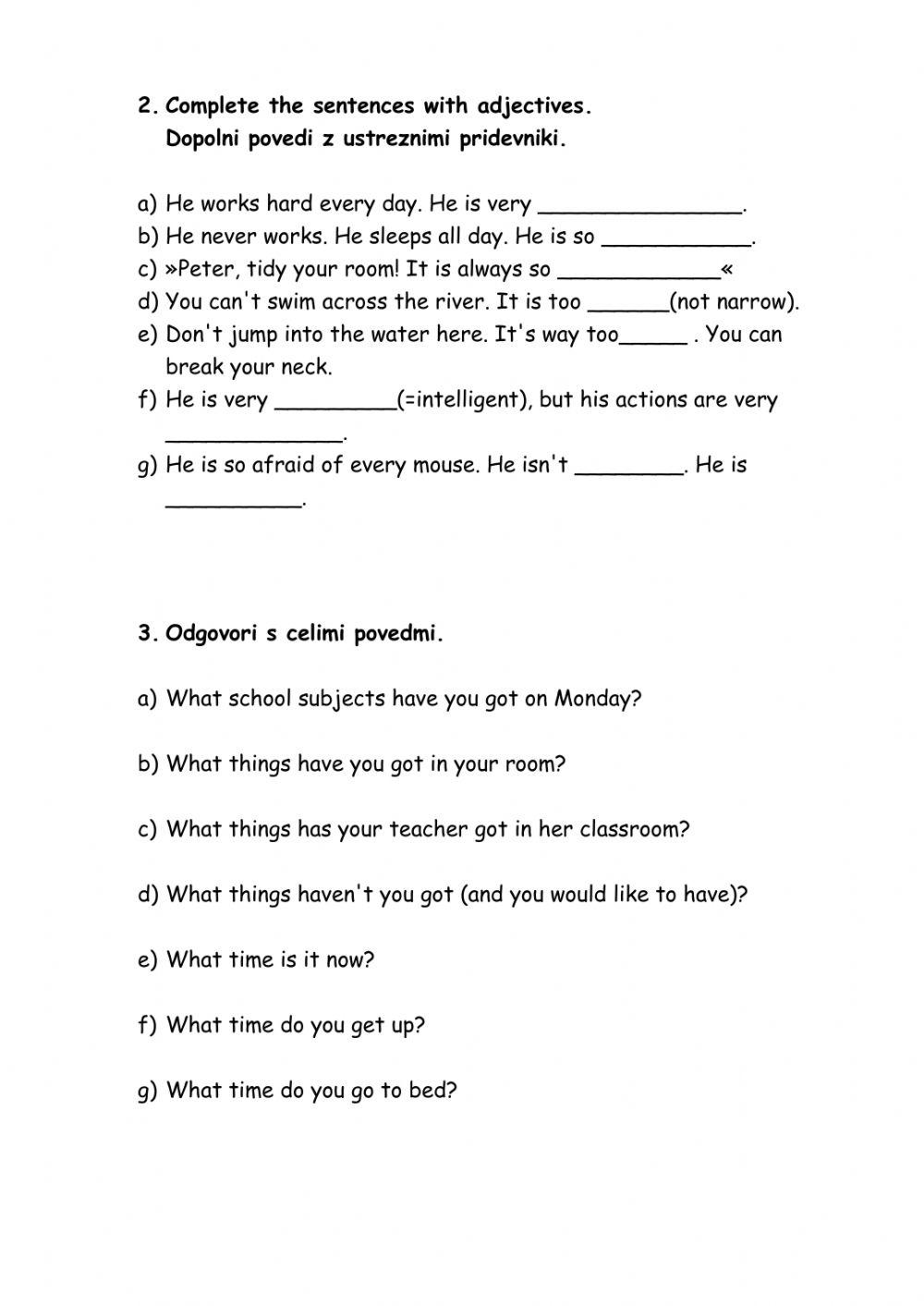 Progress check activity for 6 | Live Worksheets