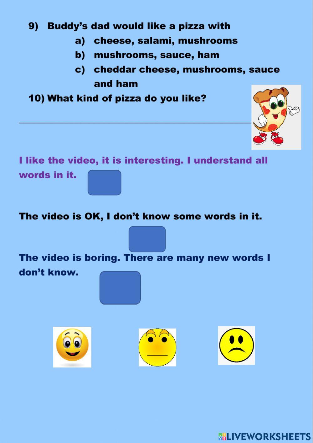 Cooking | Free Interactive Worksheets | 711151