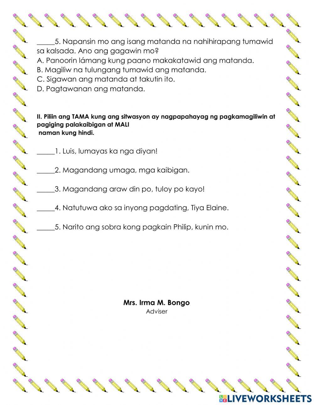 Slogan Tungkol Sa Ang Pagmamahal Sa Diyos Ay Pagmamahal Sa Kapwa