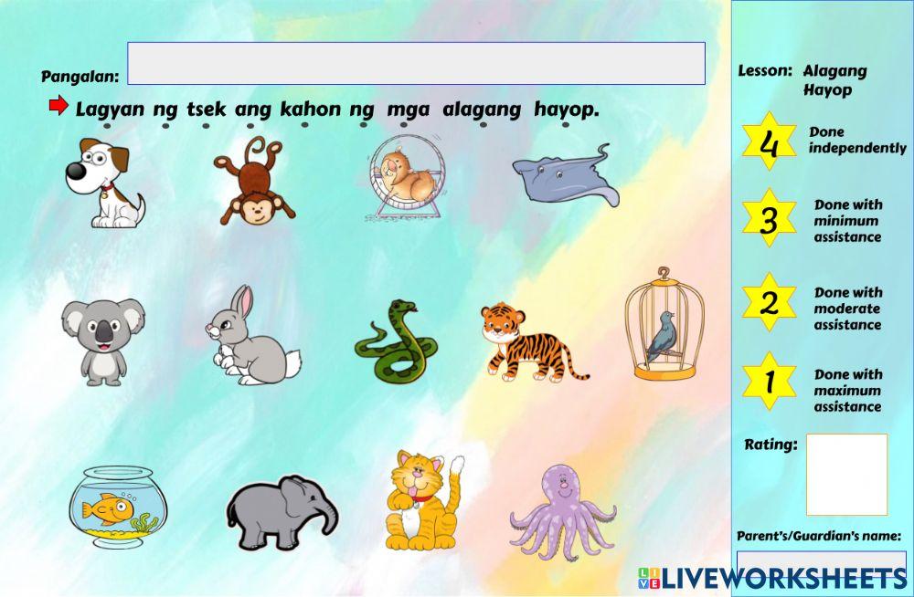 6415108 | Mga Alagang Hayop | Crunchy101