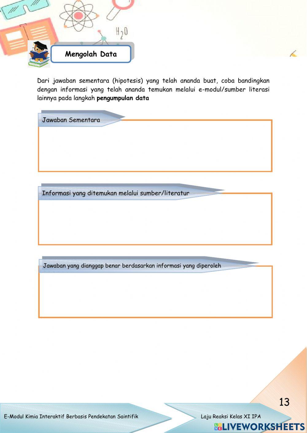 Modul 3 interactive worksheet | Live Worksheets