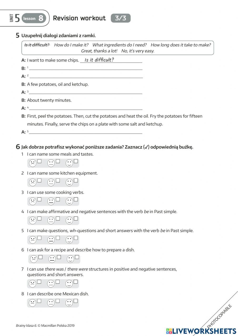 brainy 6 revisi… | Free Interactive Worksheets | 6415459