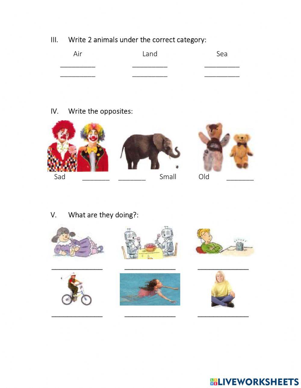 Test MacMillan Children-s Dictionary (Part 1-2) worksheet | Live Worksheets