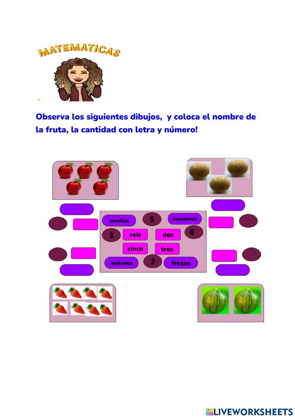 Cuantos son interactive worksheet | Live Worksheets