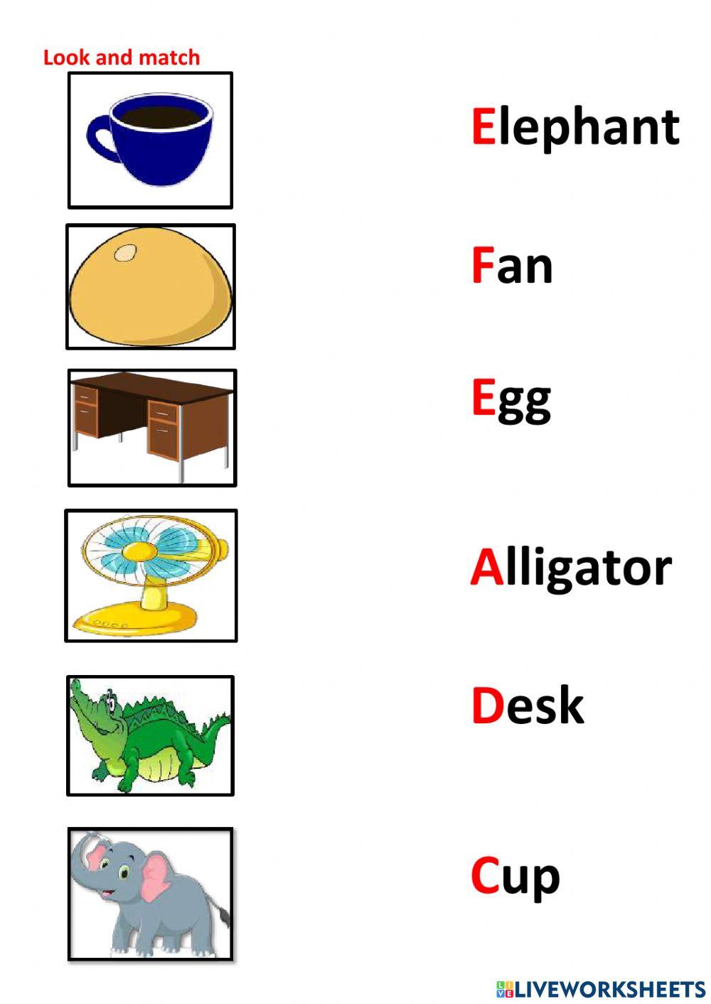 718428 | Review letters | magcy12 | LiveWorksheets