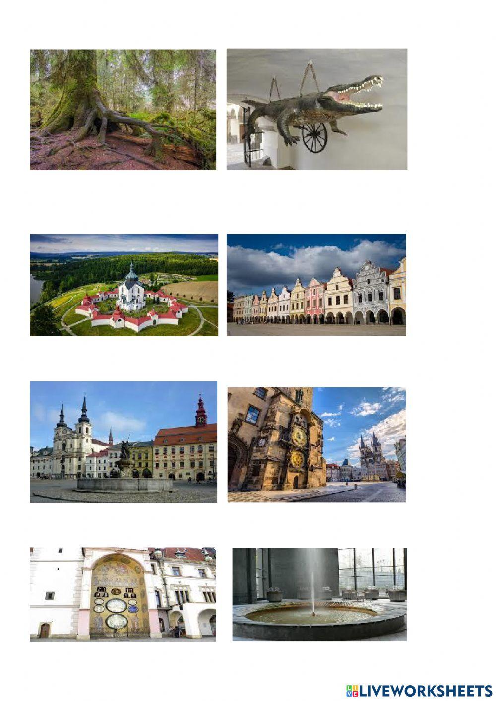 MATURITA TOPIC Prague Jihlava ČR worksheet | Live Worksheets