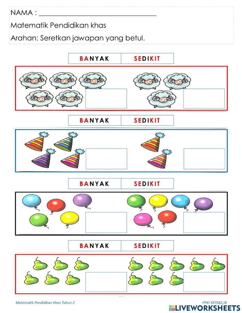 Matematik ppki online pdf exercise for 2 | Live Worksheets