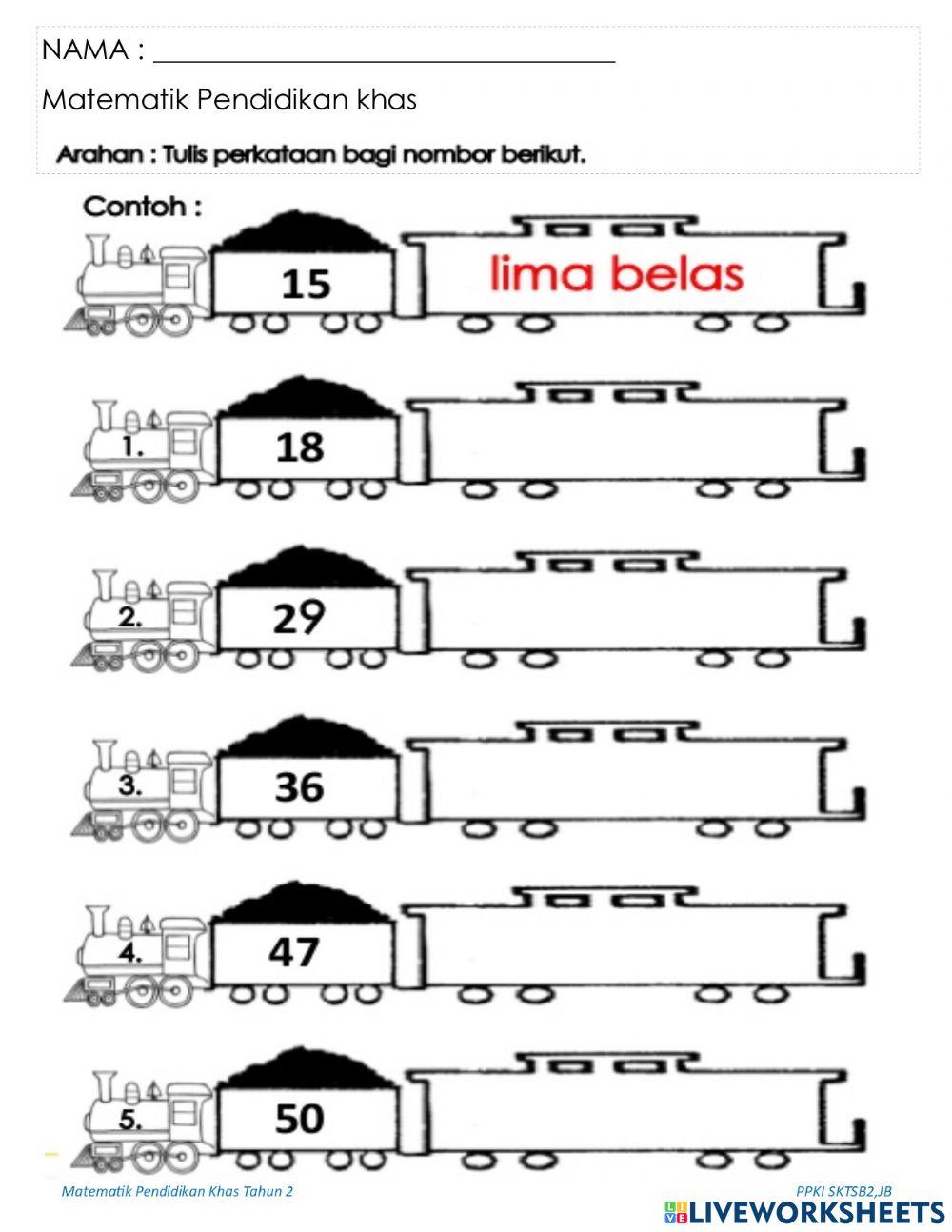 Matematik ppki online activity for 3 | Live Worksheets
