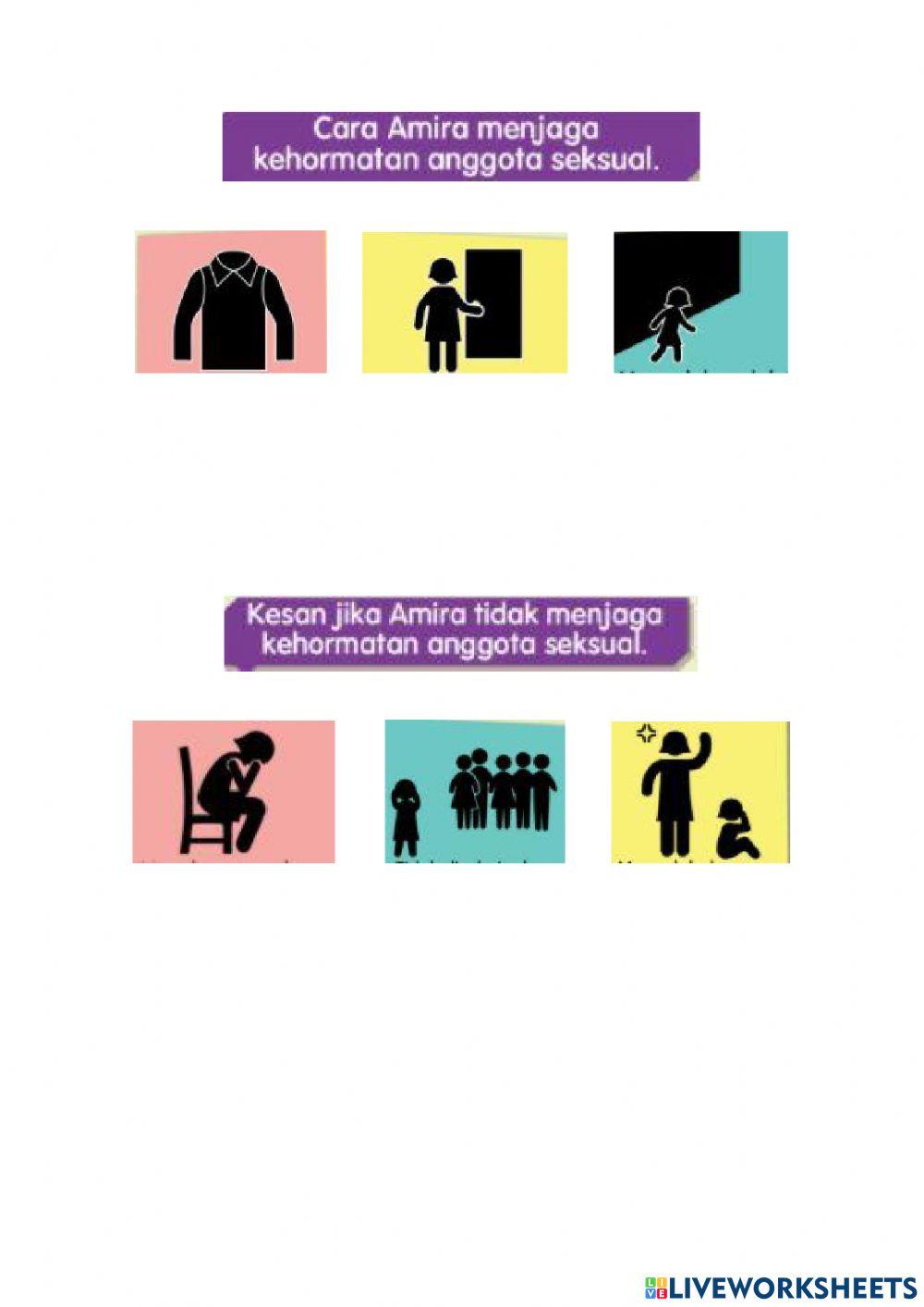 Selamatkan maruah activity | Live Worksheets