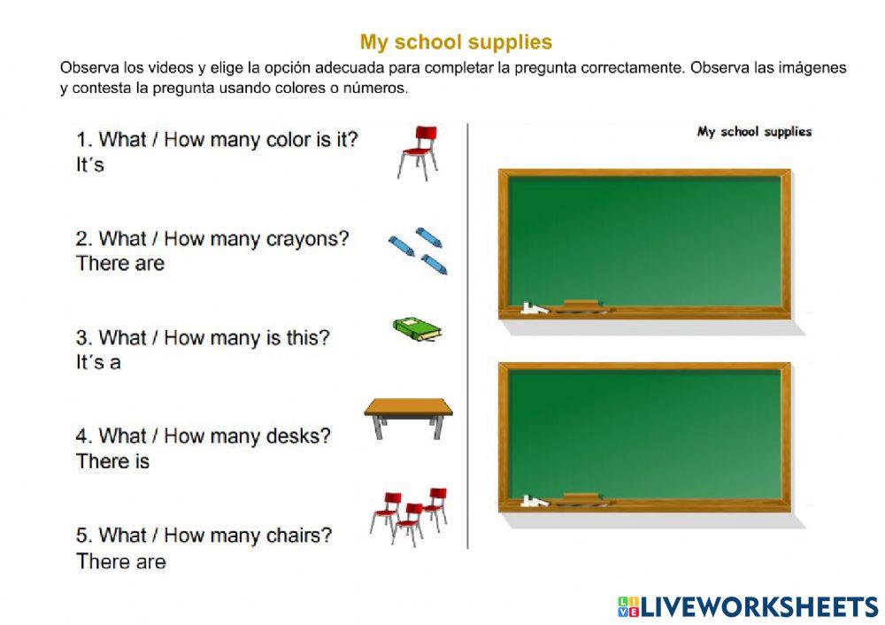 What or how many worksheet | Live Worksheets