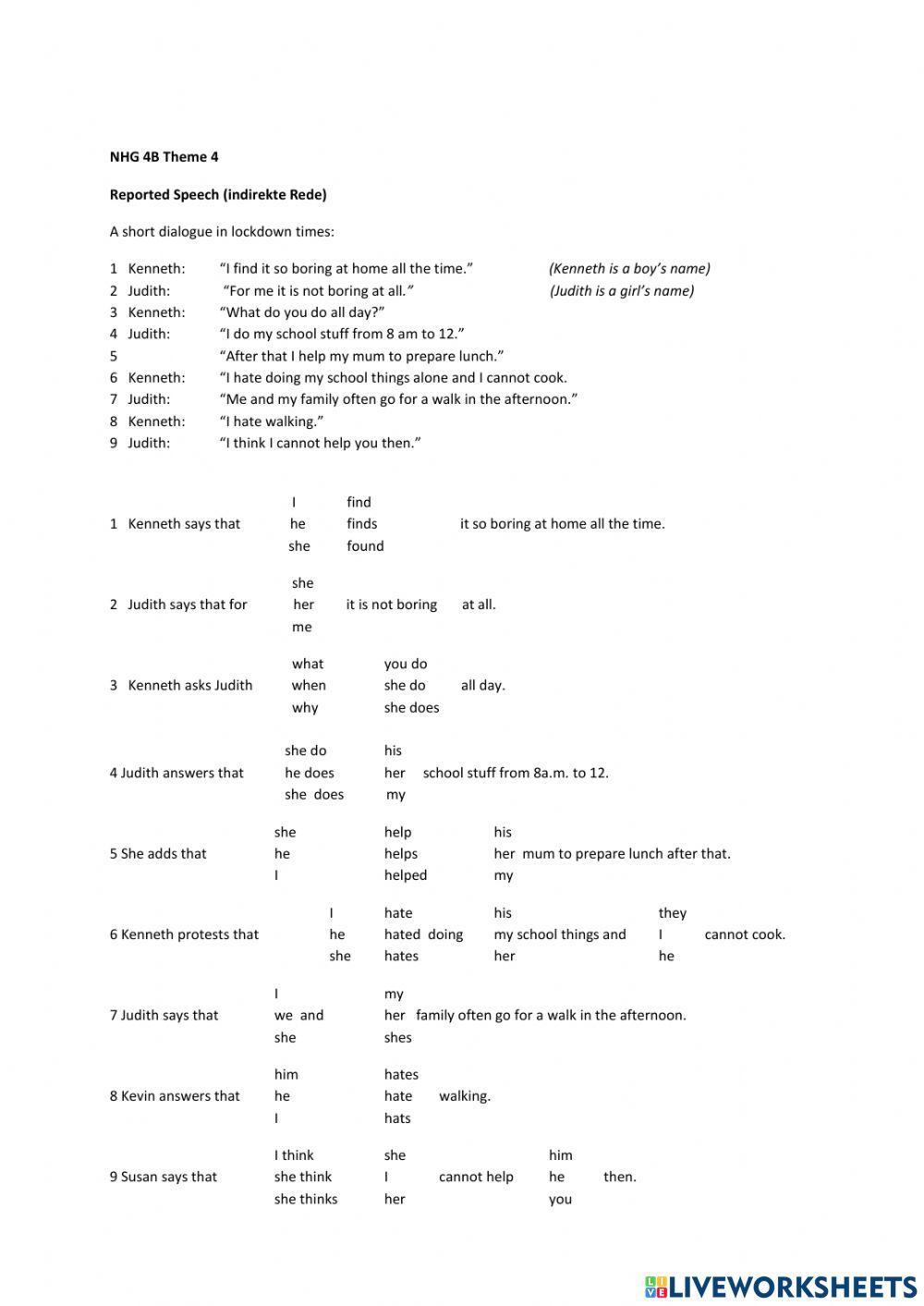 Lockdown is boring worksheet | Live Worksheets