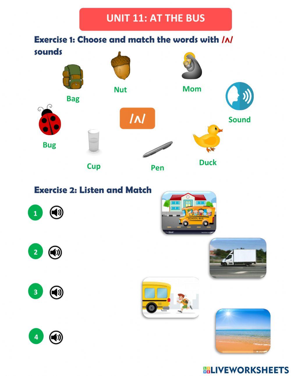 Unit 11 online worksheet for 1 | Live Worksheets