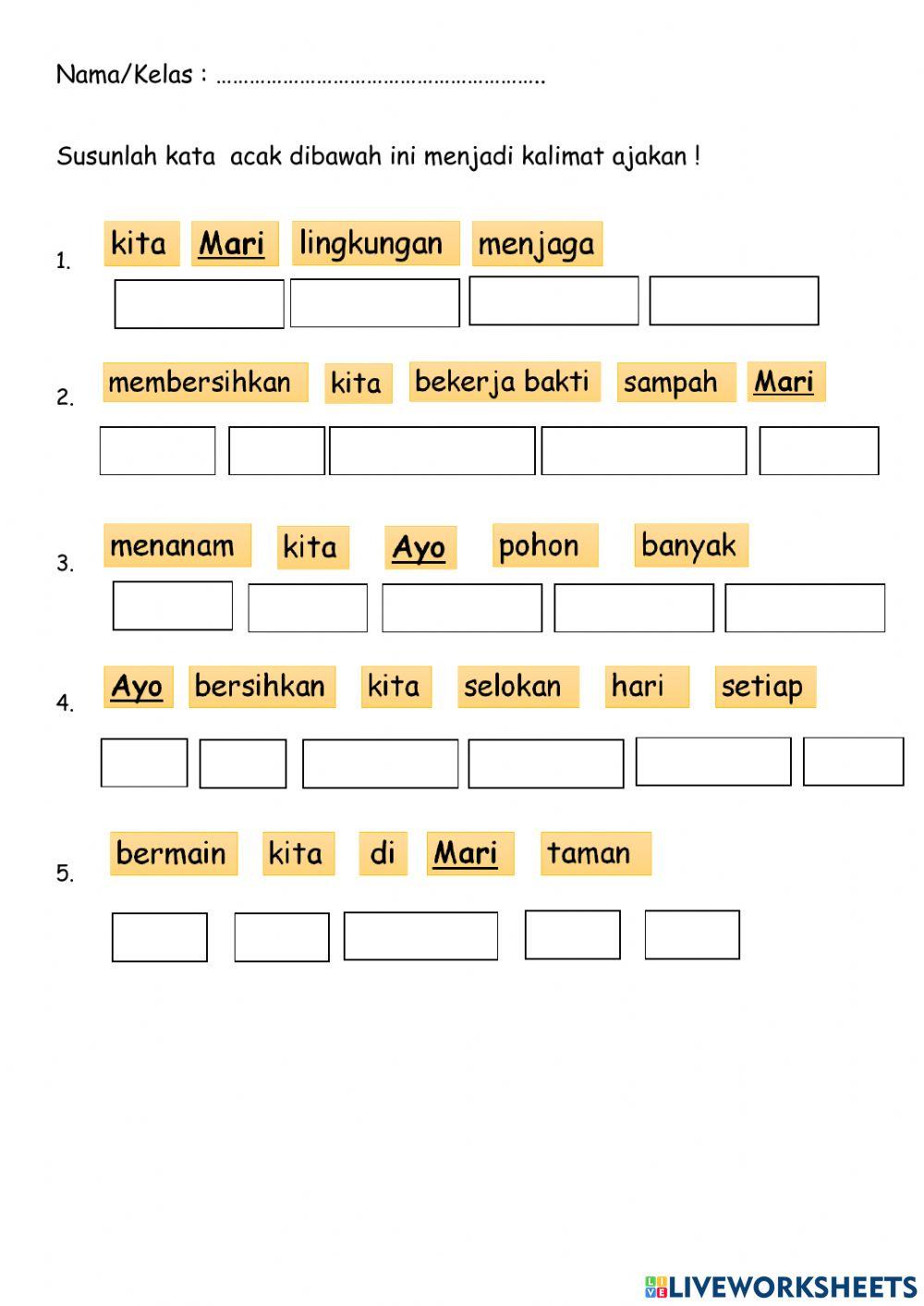 730422 | Tema 6 Kalimat ajakan | Mulyani