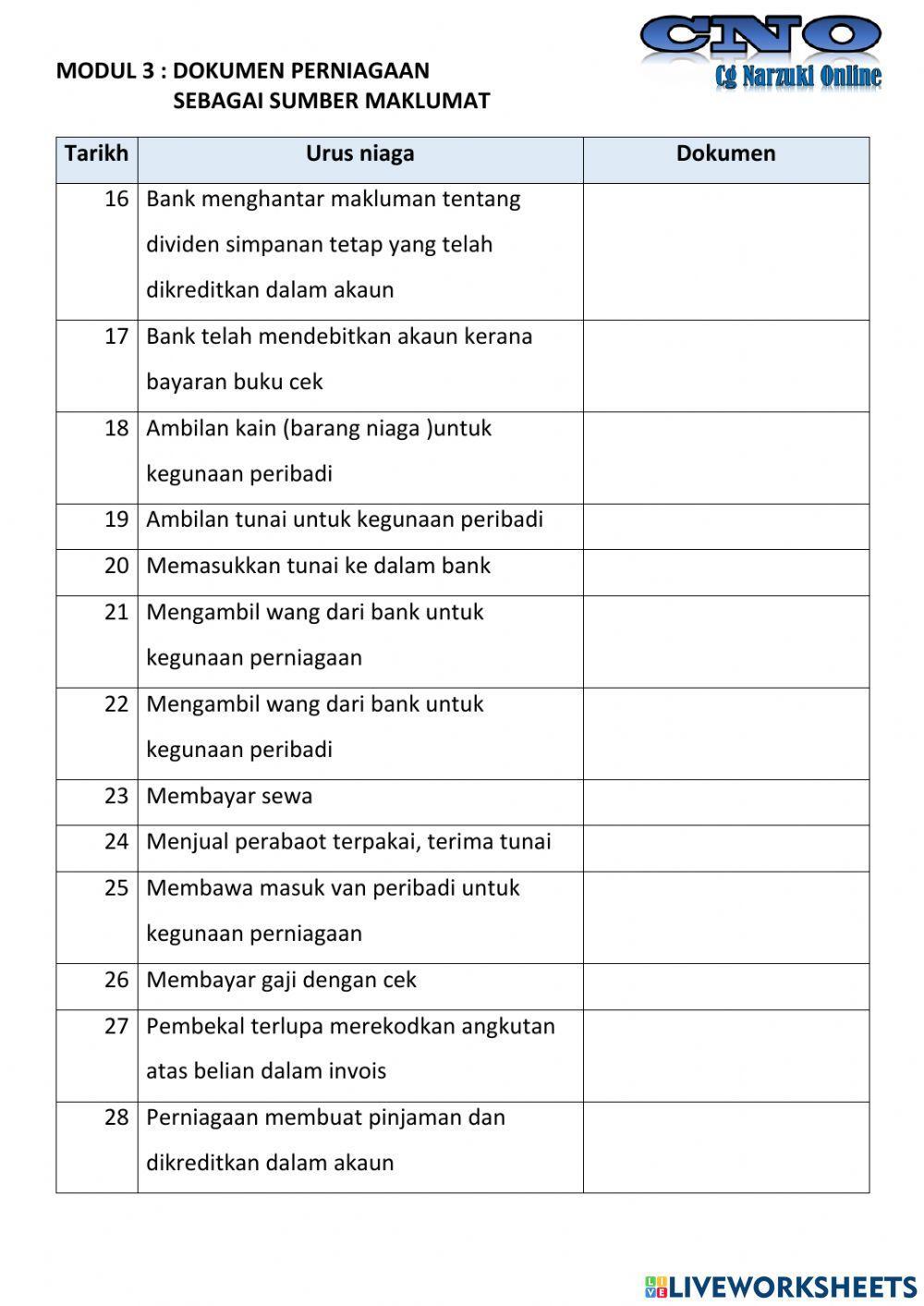 M3 ds4 worksheet | Live Worksheets