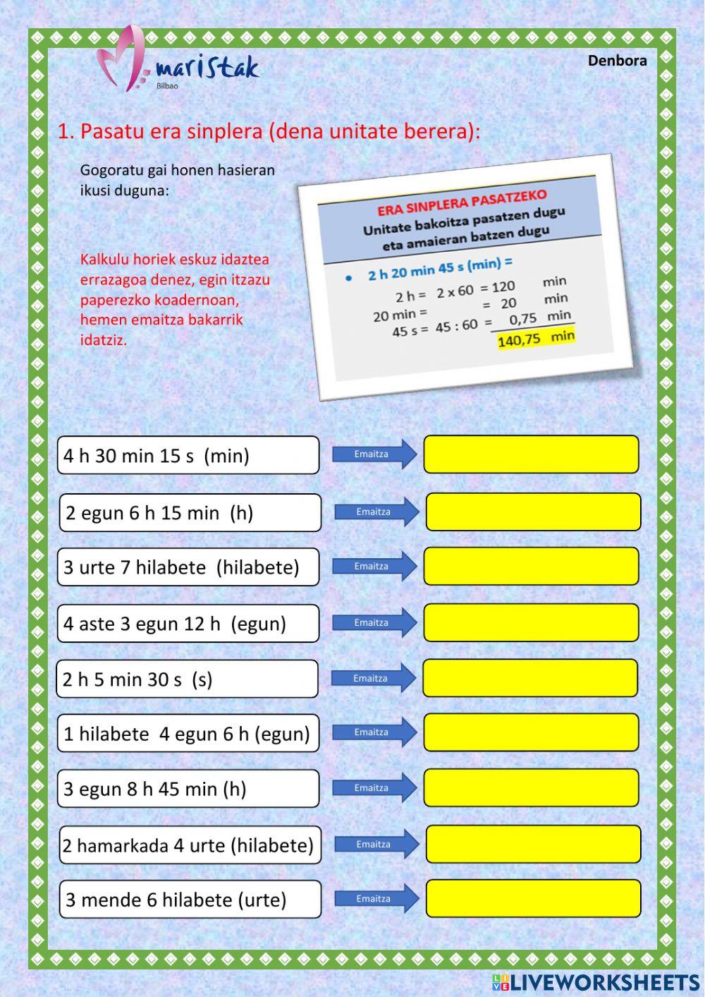 EUS-5050-Denbor… | Free Interactive Worksheets | 738798