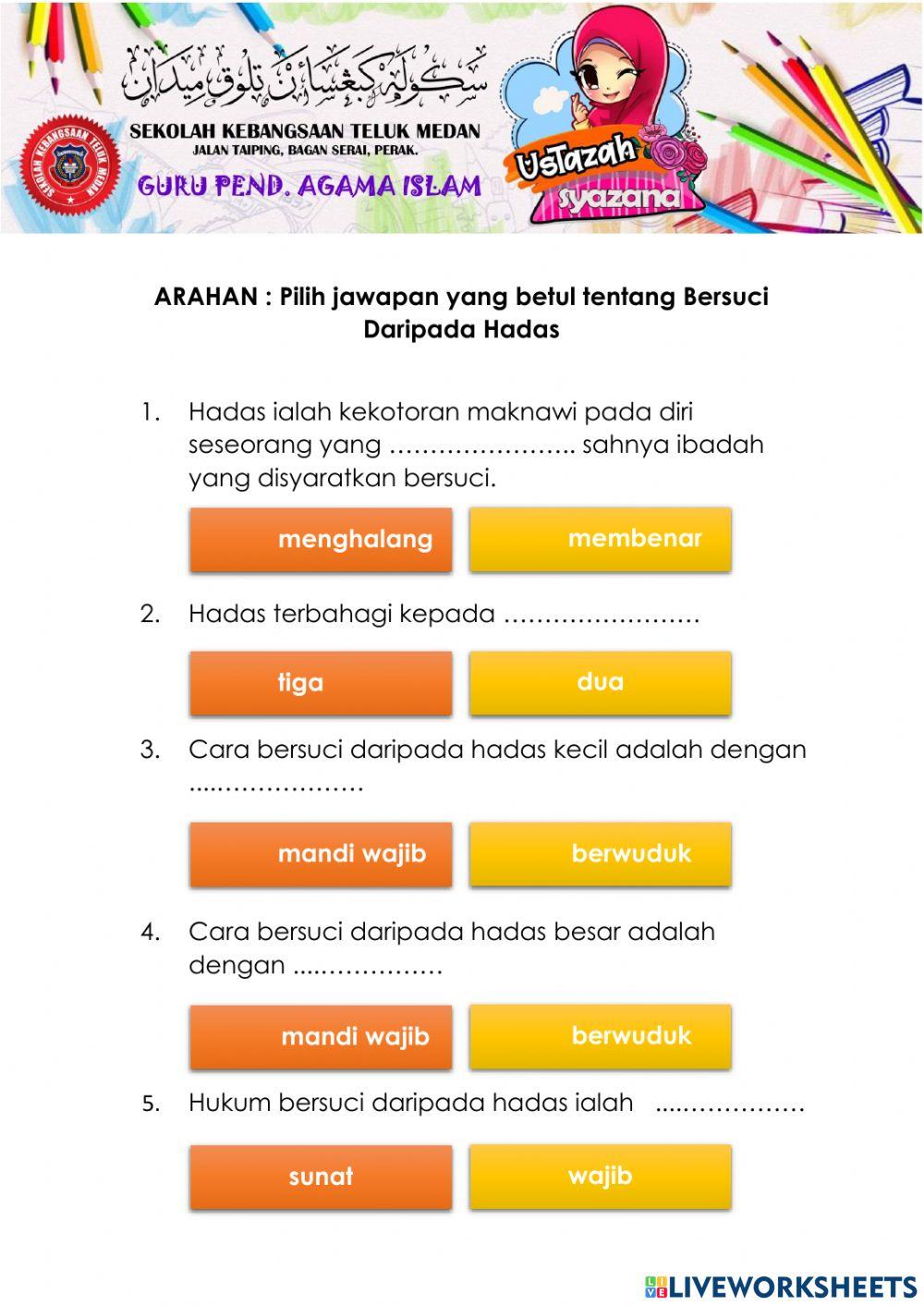 hadas kecil dan… | Free Interactive Worksheets | 6429049