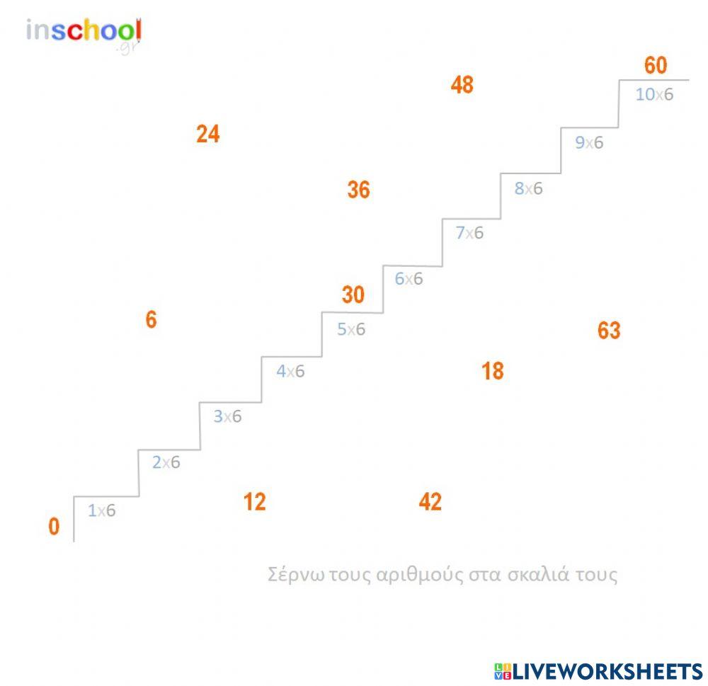Προπαιδεια του 6 733317 Inschool Liveworksheets