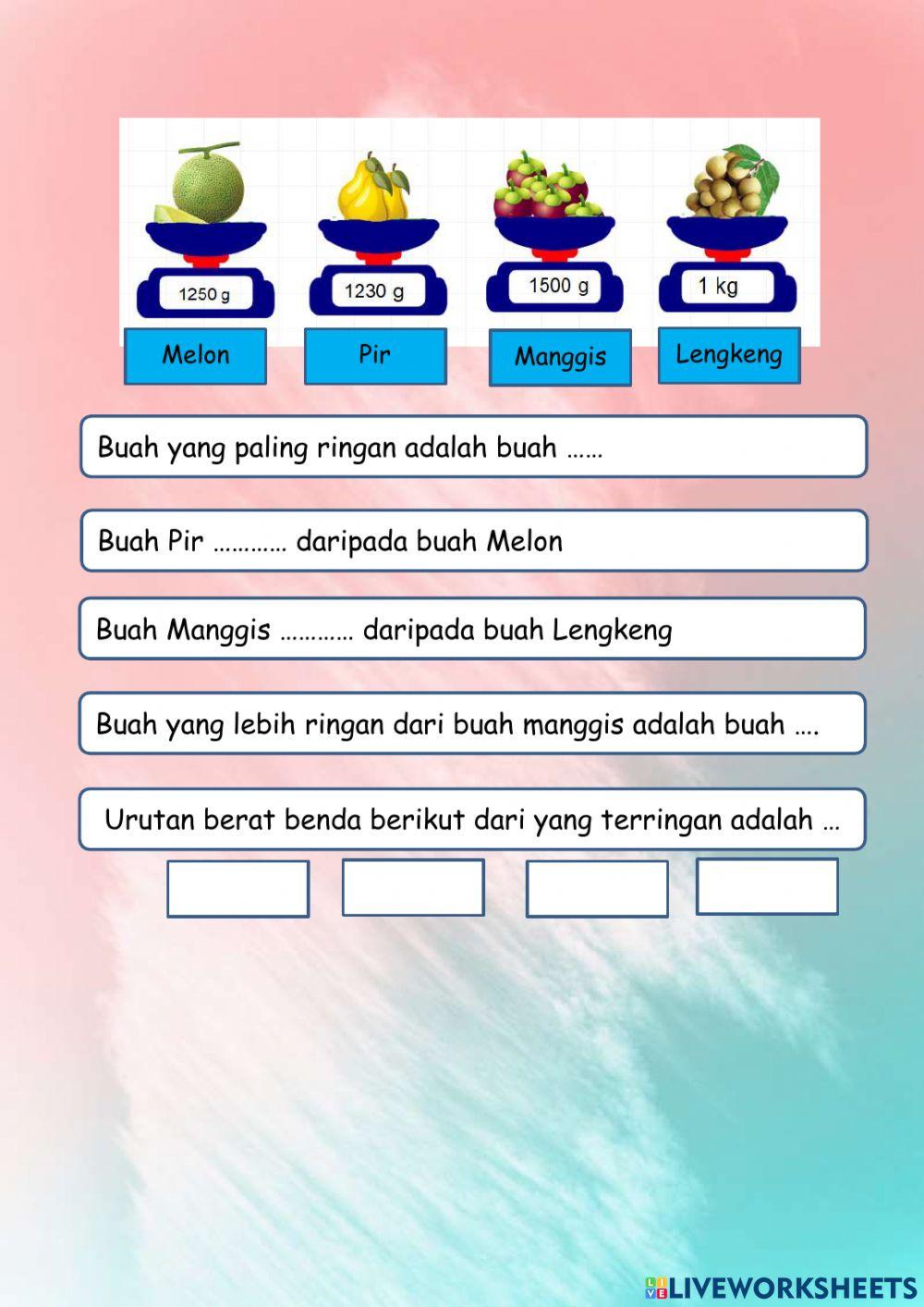 735056 | MC Membandingkan Berat Benda | Ni Kadek Dian