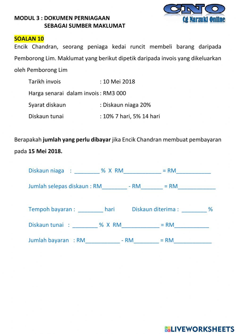 M3 ds7 worksheet | Live Worksheets