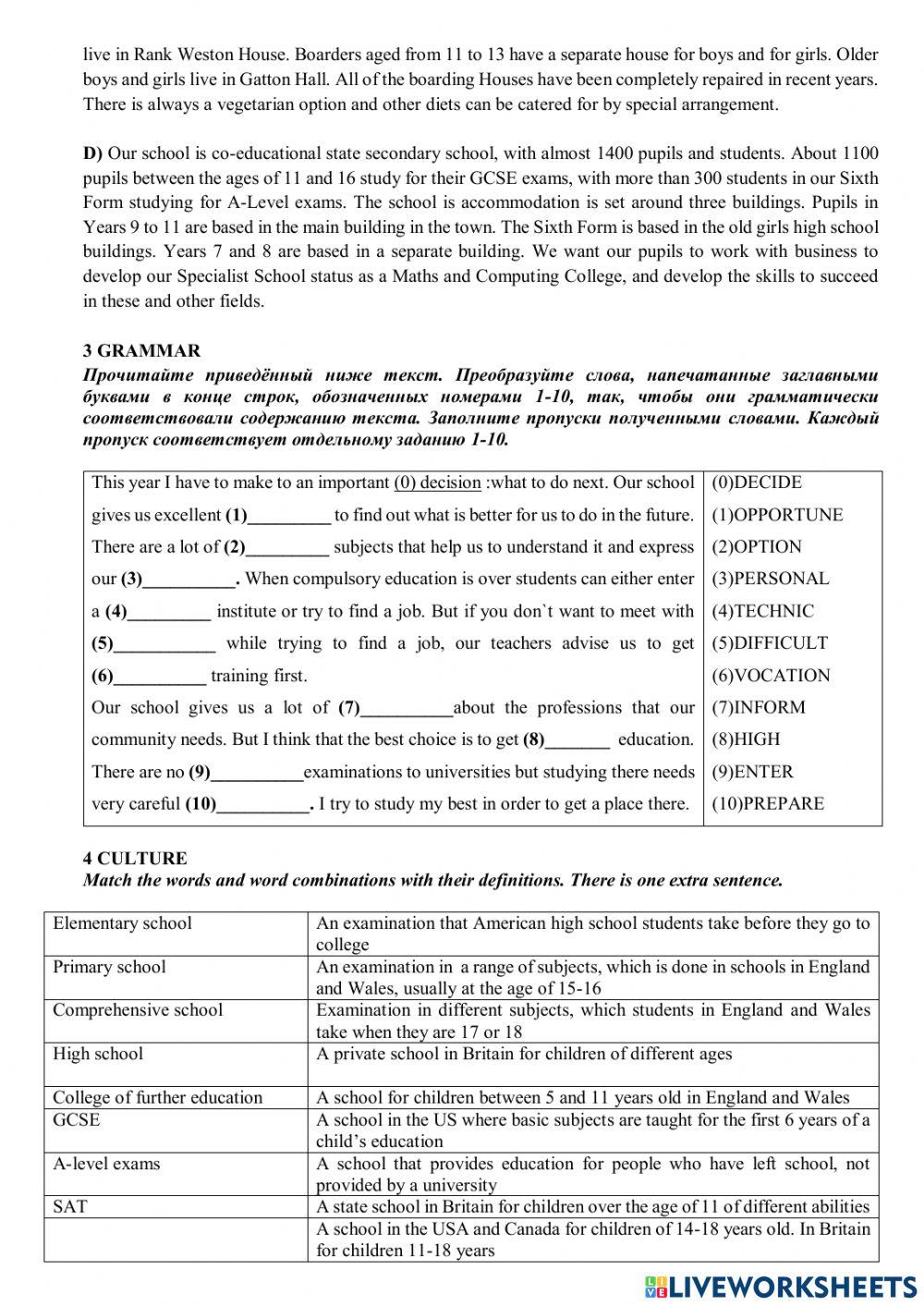 736567 | Education Test | AnnaLeo | LiveWorksheets