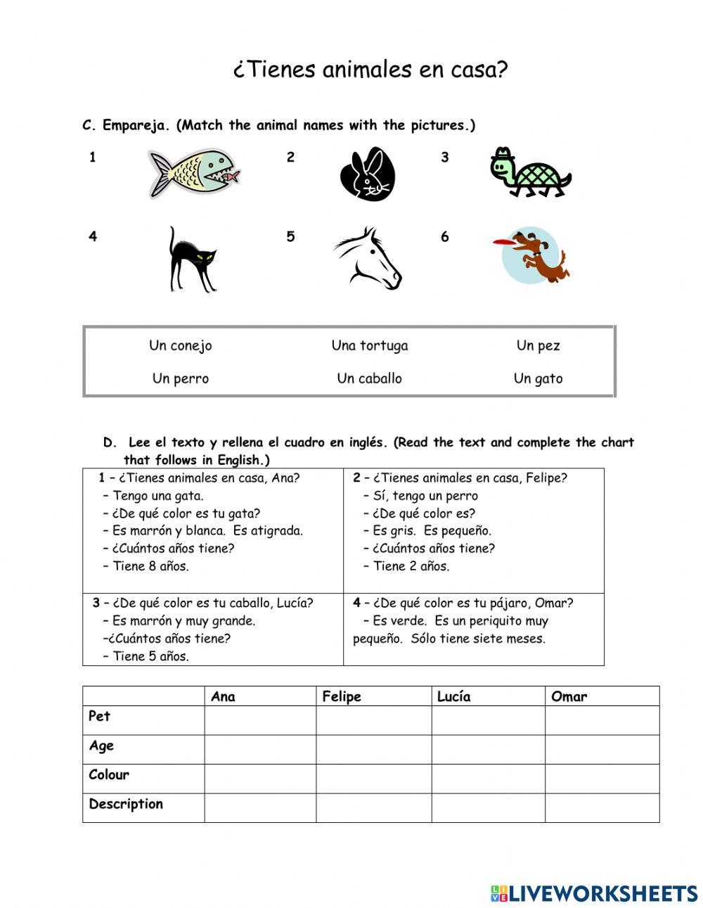 Listos 1 Module… | Free Interactive Worksheets | 6431580