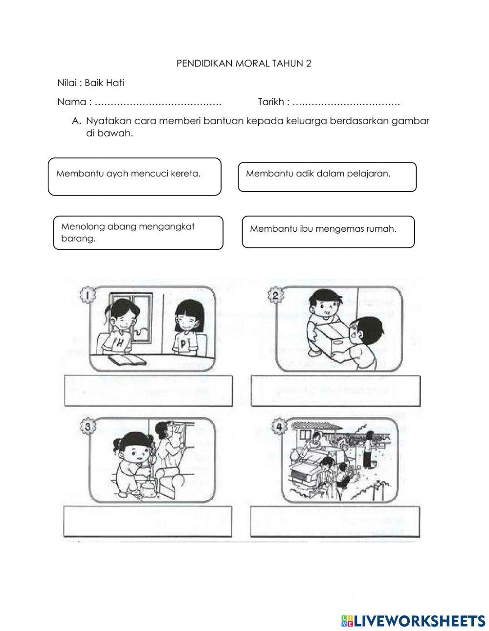 Baik hati interactive activity | Live Worksheets