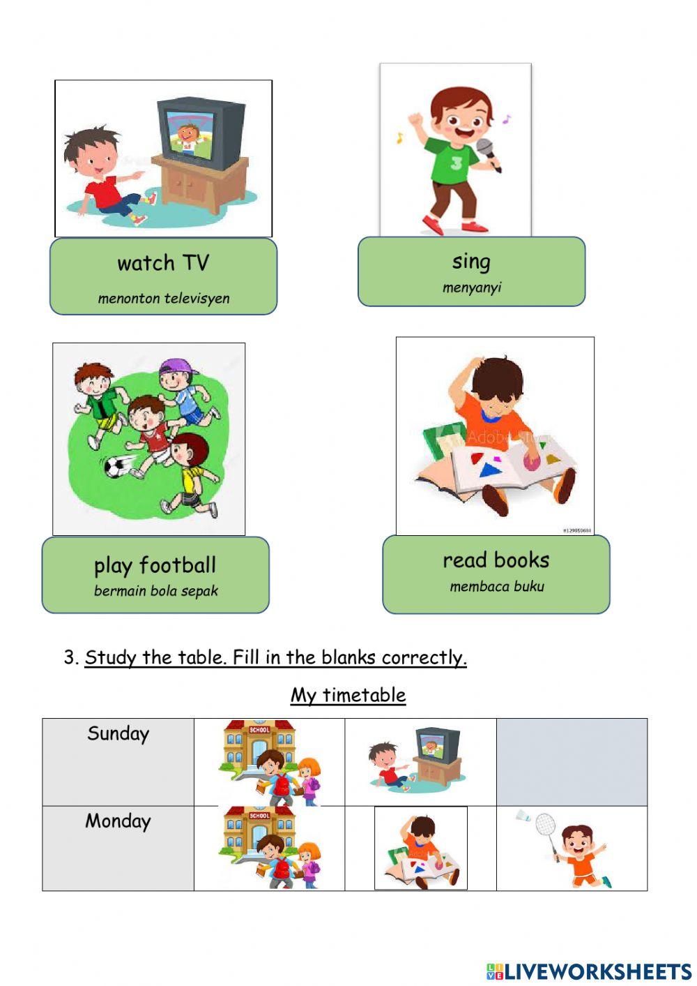 738786 | Unit 5: Free time | arifahmalek