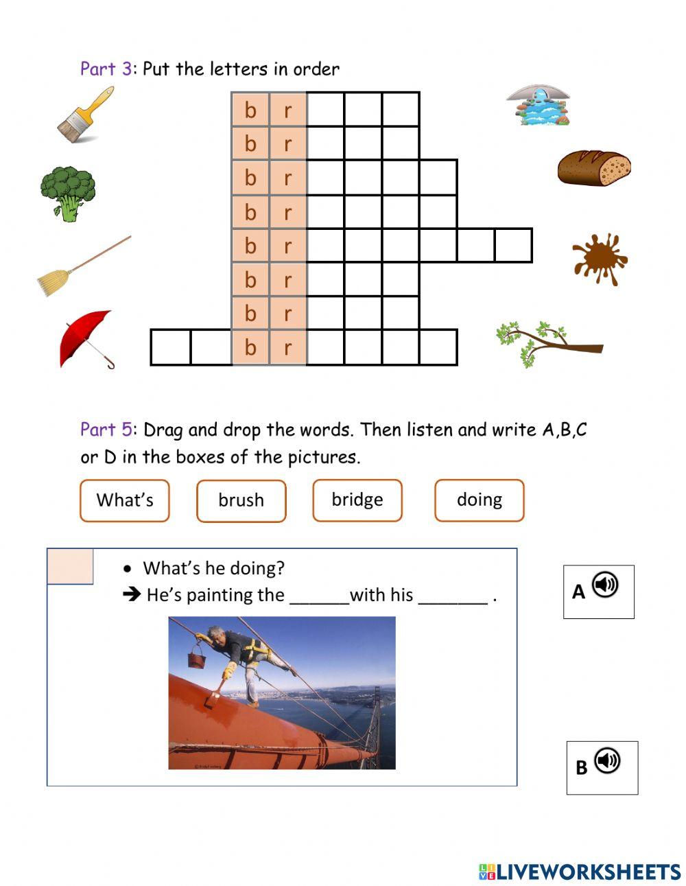 Grade 2 - Unit 12 worksheet | Live Worksheets