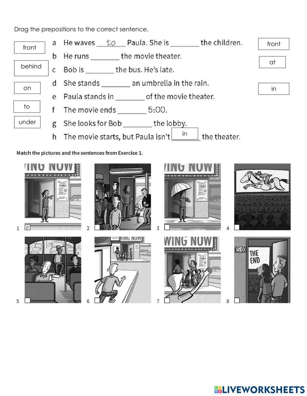 Present Continuous online exercise for Basi | Live Worksheets