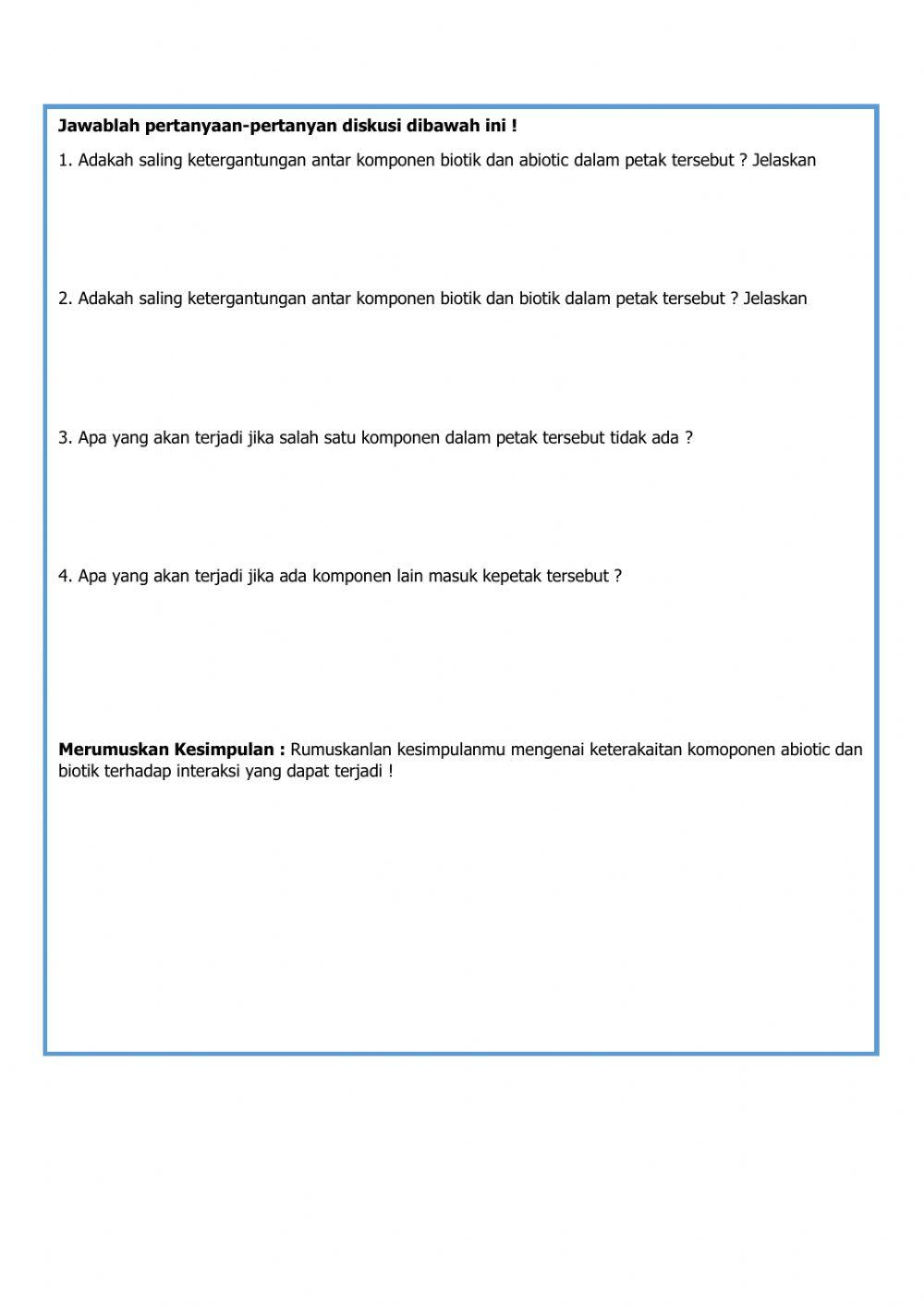 Komponen Biotik Dan Abiotik Worksheet - vrogue.co Komponen Biotik Dan Abiotik Worksheet - vrogue.co