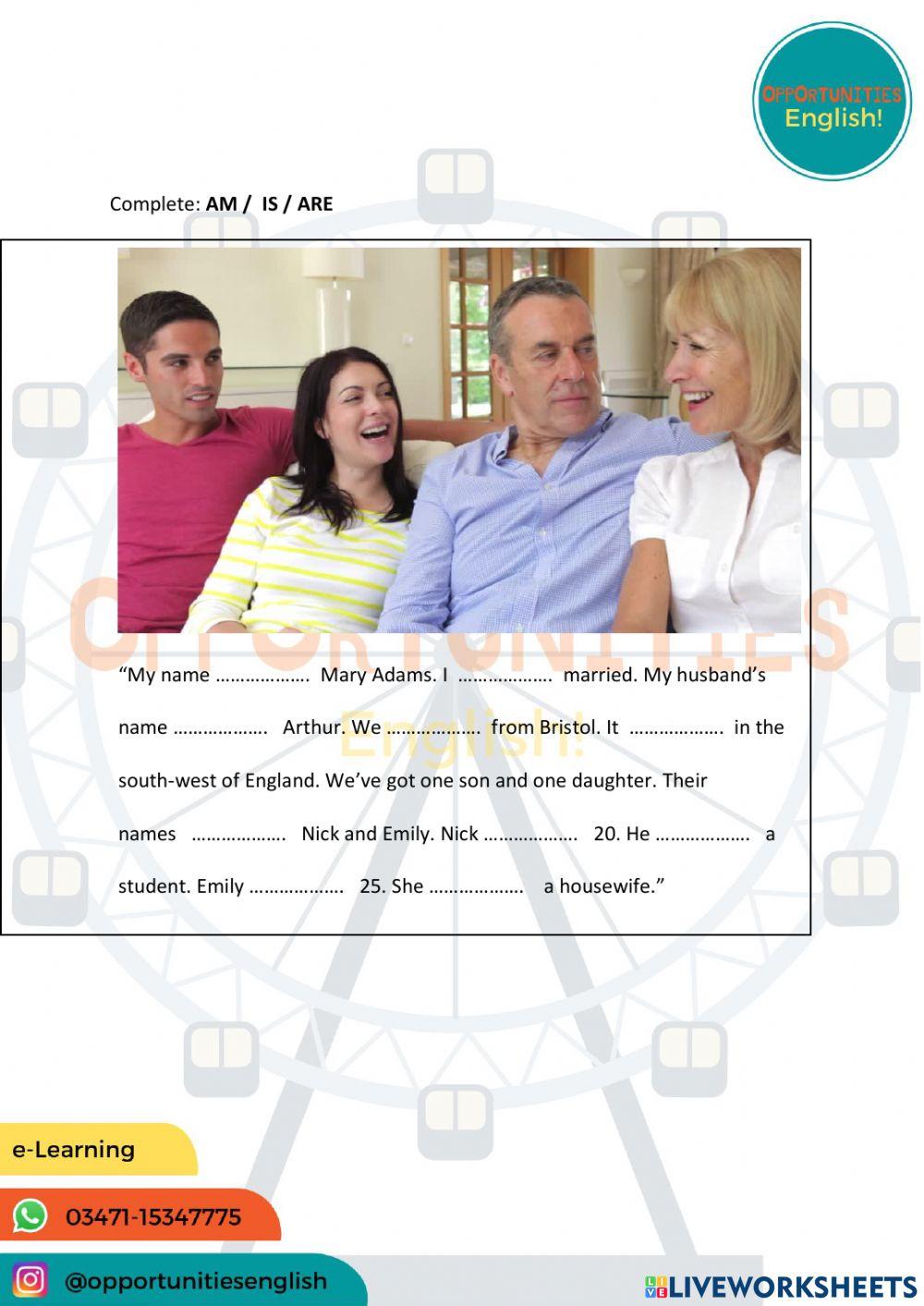 Homework 3 interactive worksheet | Live Worksheets