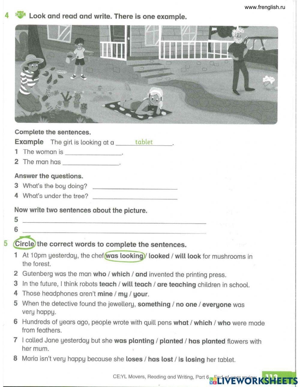 Academy Stars 4… | Free Interactive Worksheets | 6434365