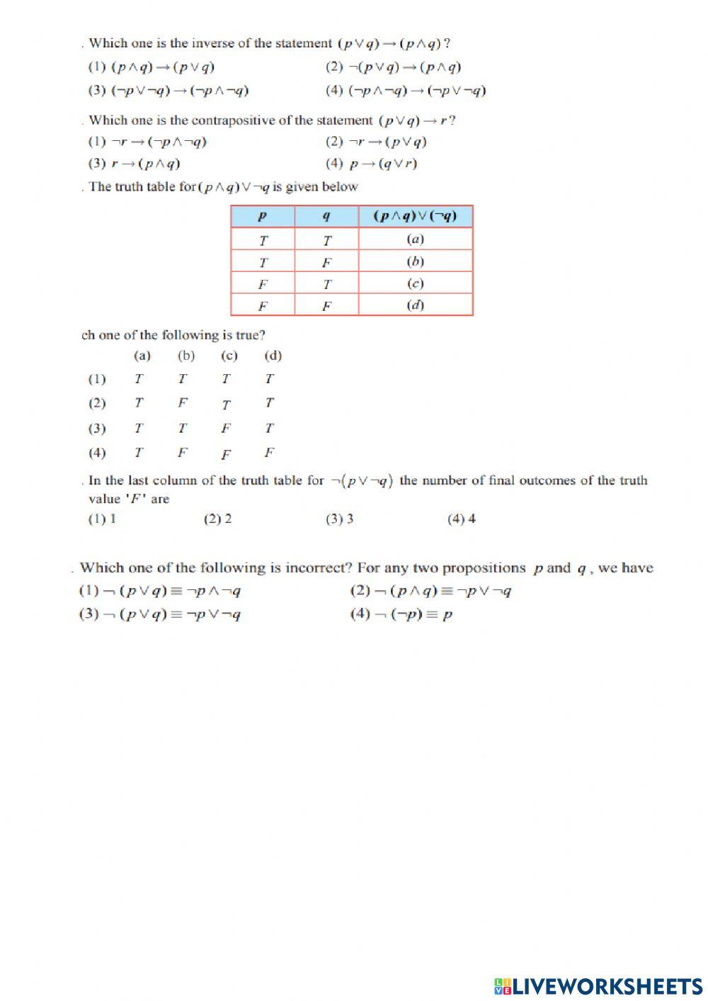 Maths Chapter 12 Worksheet Live Worksheets Maths Chapter 12 Worksheet Live Worksheets