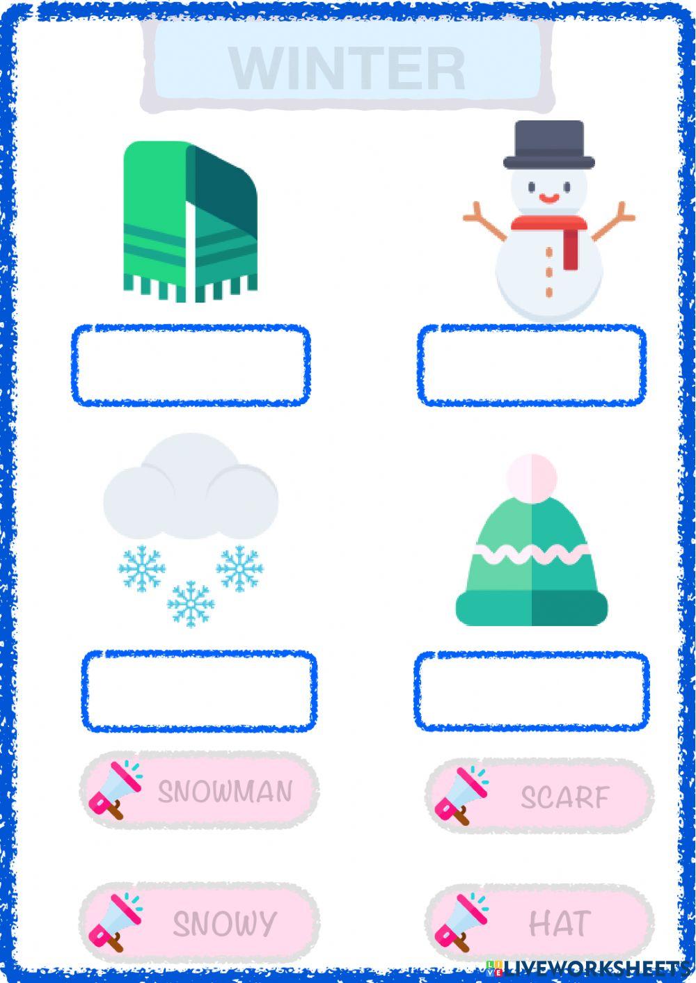 Winter 744851 | mariki81 | Live Worksheets