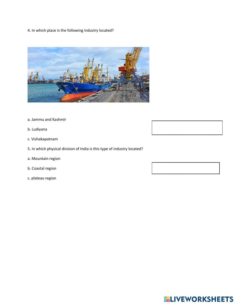 744856 | Industries | SasirekhaBR | LiveWorksheets 744856 | Industries | SasirekhaBR | LiveWorksheets