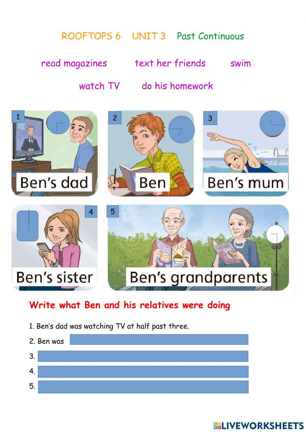 ROOFTOPS 6 UNIT… | Free Interactive Worksheets | 745024