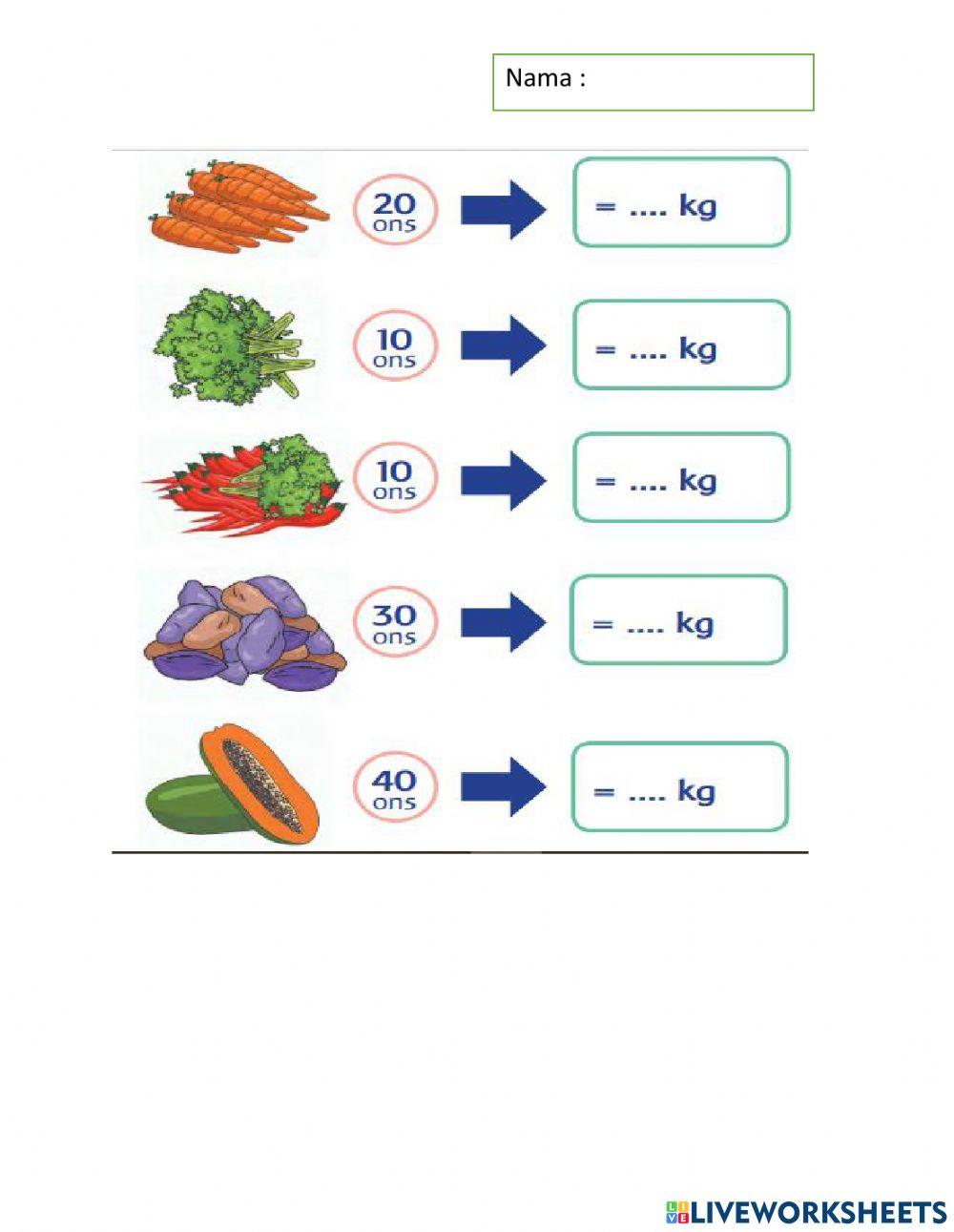 Mtk activity for 2 | Live Worksheets