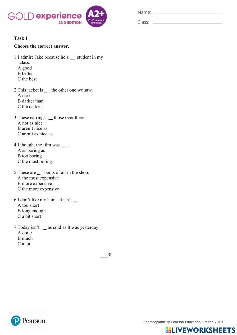 6436338 | Test unit 5 GE | Marlena | LiveWorksheets