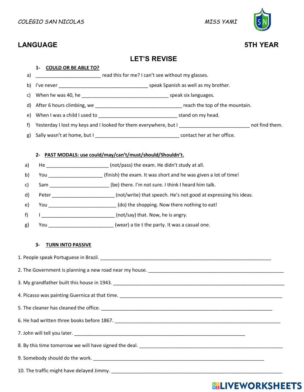 LAN - miss yami worksheet | Live Worksheets