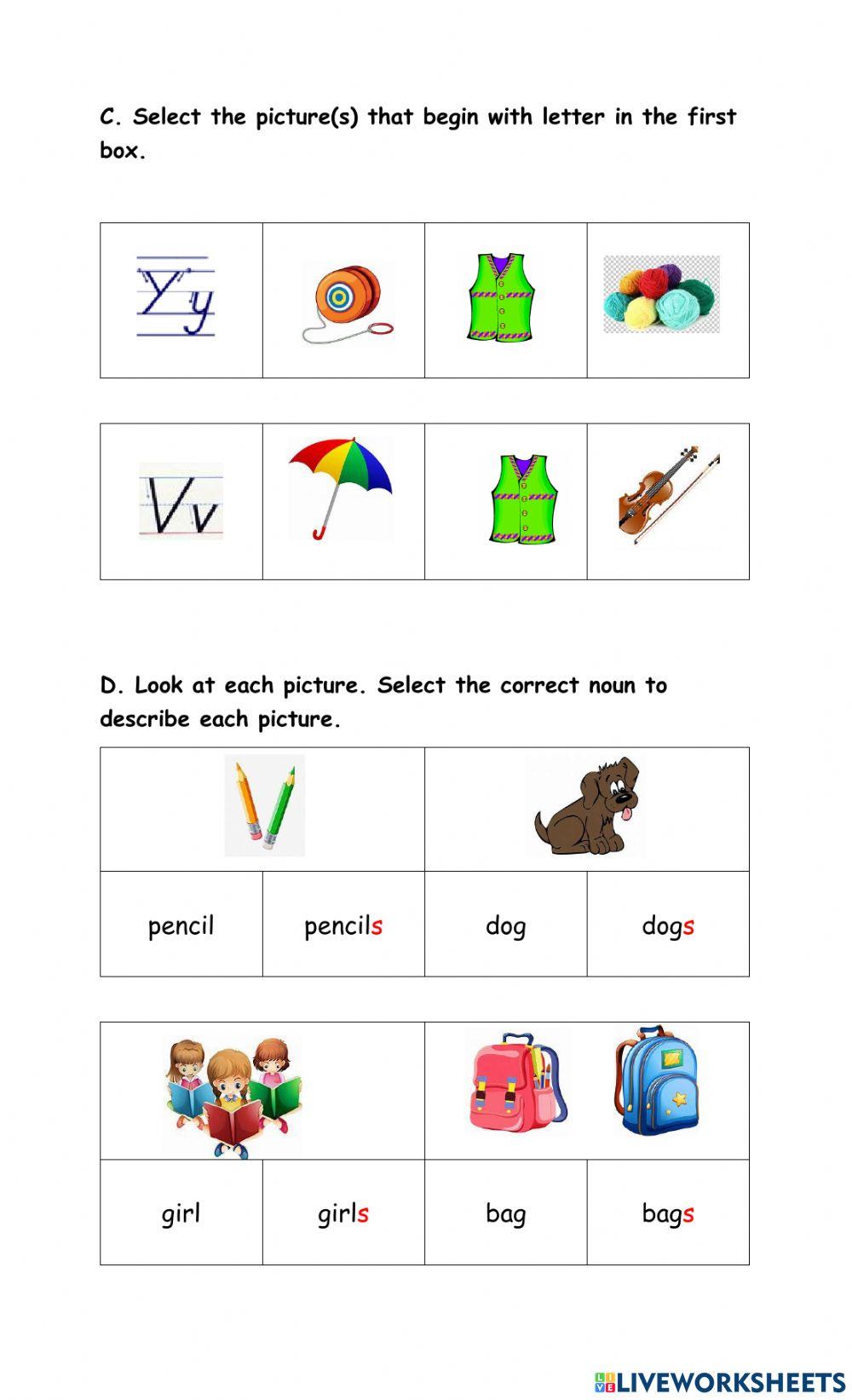 Mid Term Break worksheet | Live Worksheets
