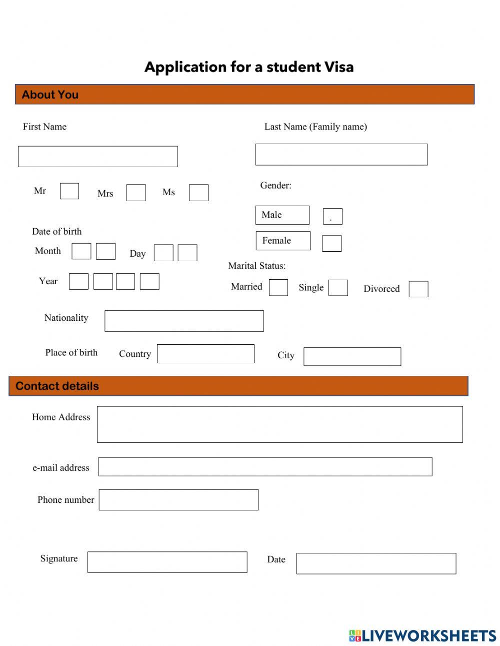 747266 | Personal data | Cinthya | LiveWorksheets