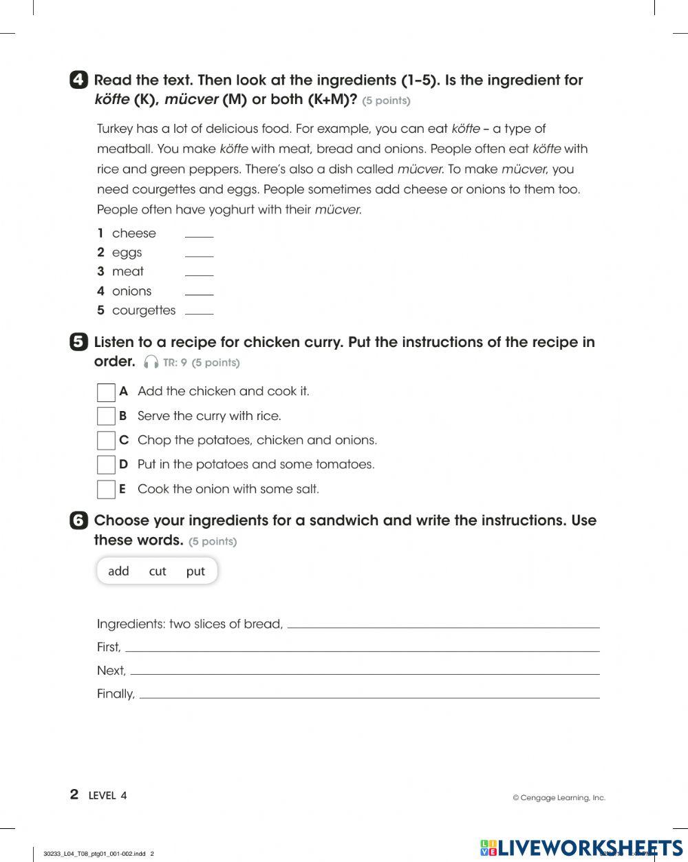 LOOK 4 UNIT 8 | Free Interactive Worksheets | 4776888