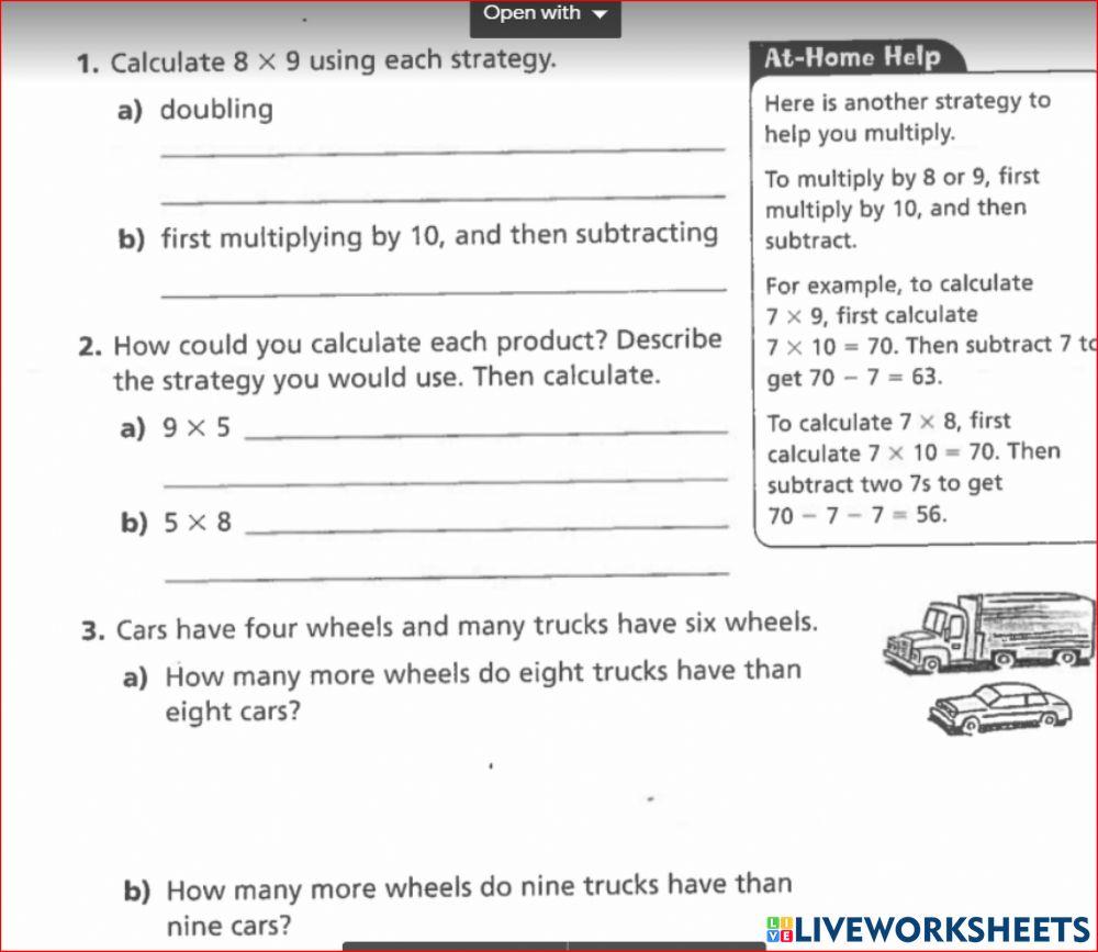 Special Products Lesson 2 4777655 | gloriabarnes | Live