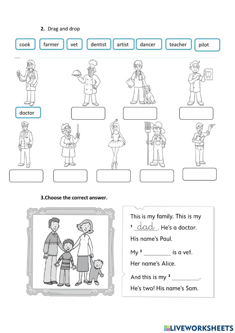 Jobs 2 online exercise for | Live Worksheets