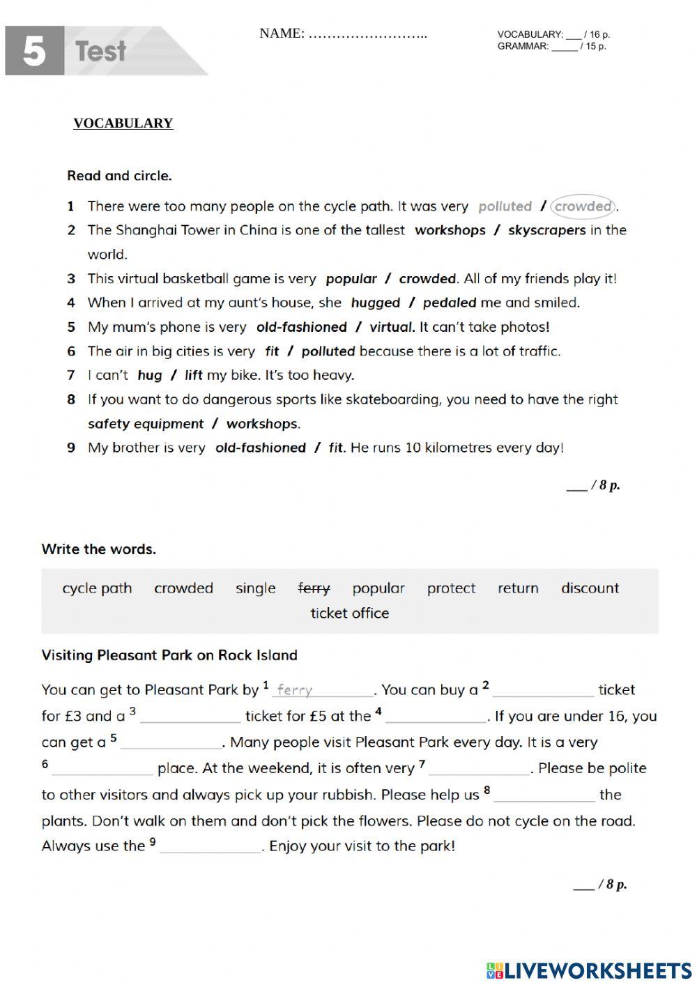 ACADEMY STARS 5… | Free Interactive Worksheets | 6439181