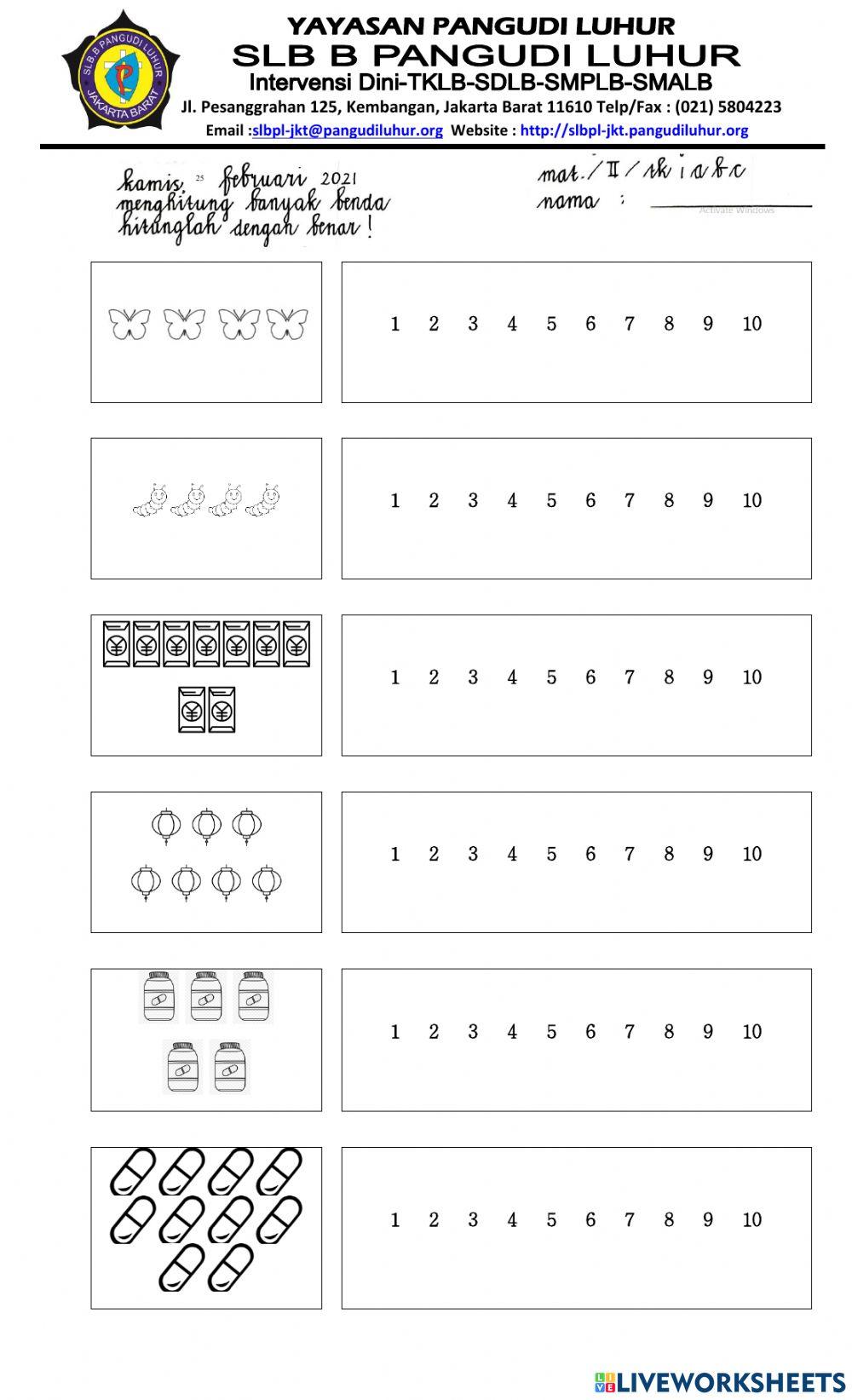 Matematika 751730 | Meinme | Live Worksheets