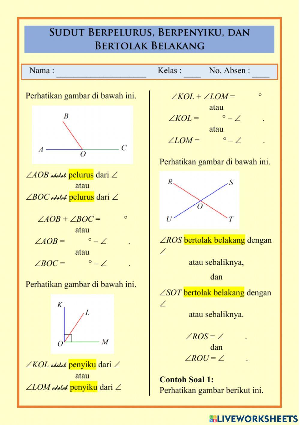 Pelurus, Penyik… | Free Interactive Worksheets | 751960